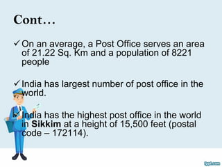 Presentation on indian postal system | PDF