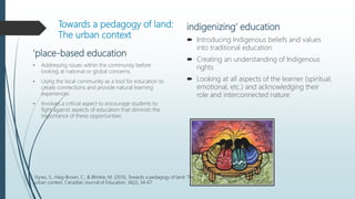 Presentation on indigenous education by fatima, teresa, jessica ...