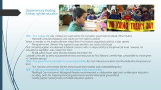 Presentation on indigenous education by fatima, teresa, jessica ...