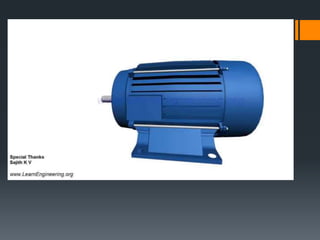 Presentation on induction motor | PPTX