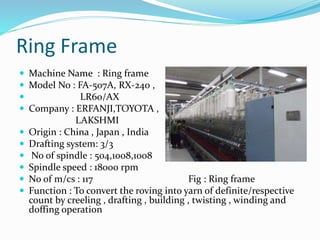 Presentation on industrial attachment | PPTX