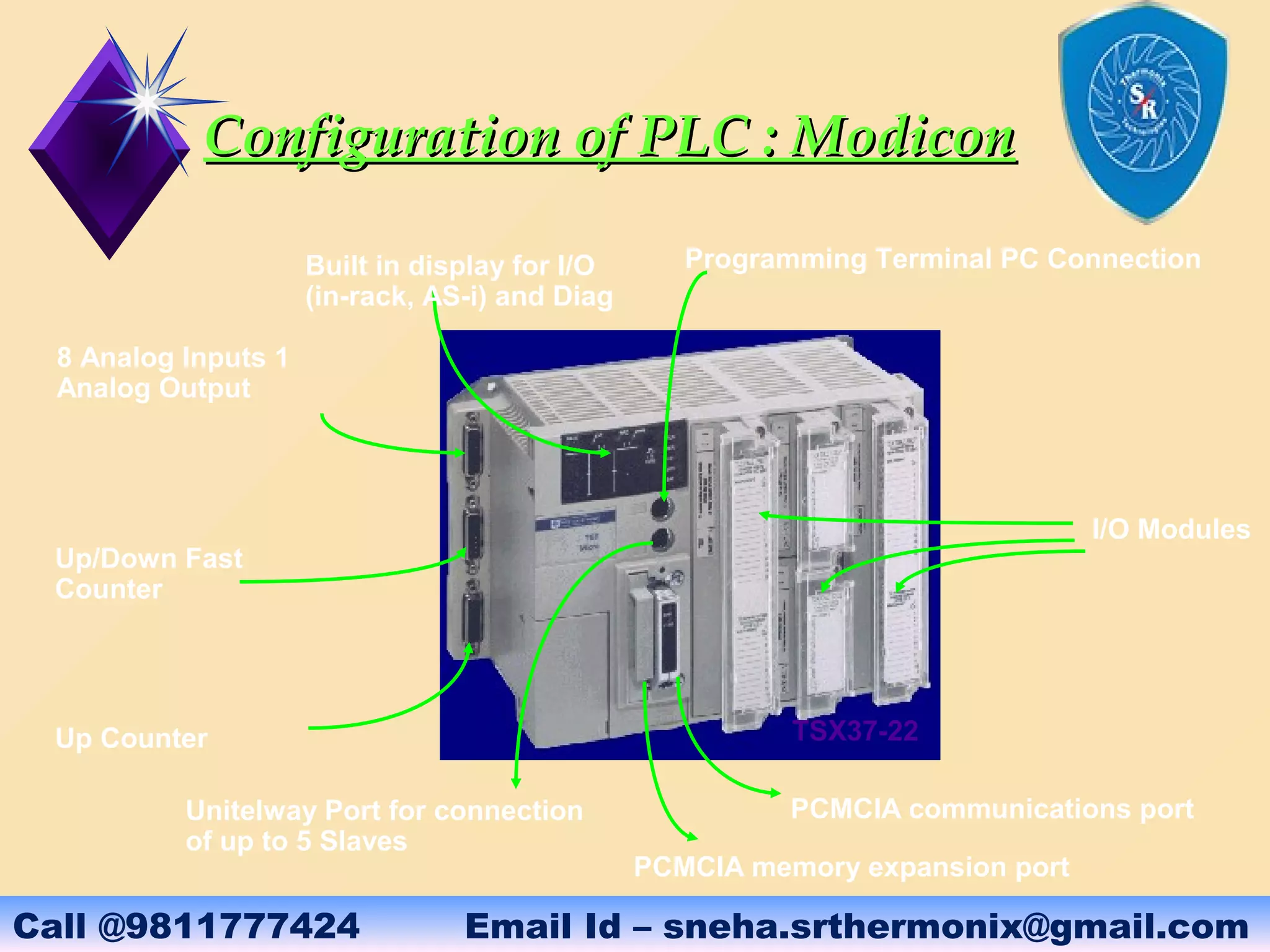 Industrial Training on PLC SCADA HMI for fresher engineers | PPT