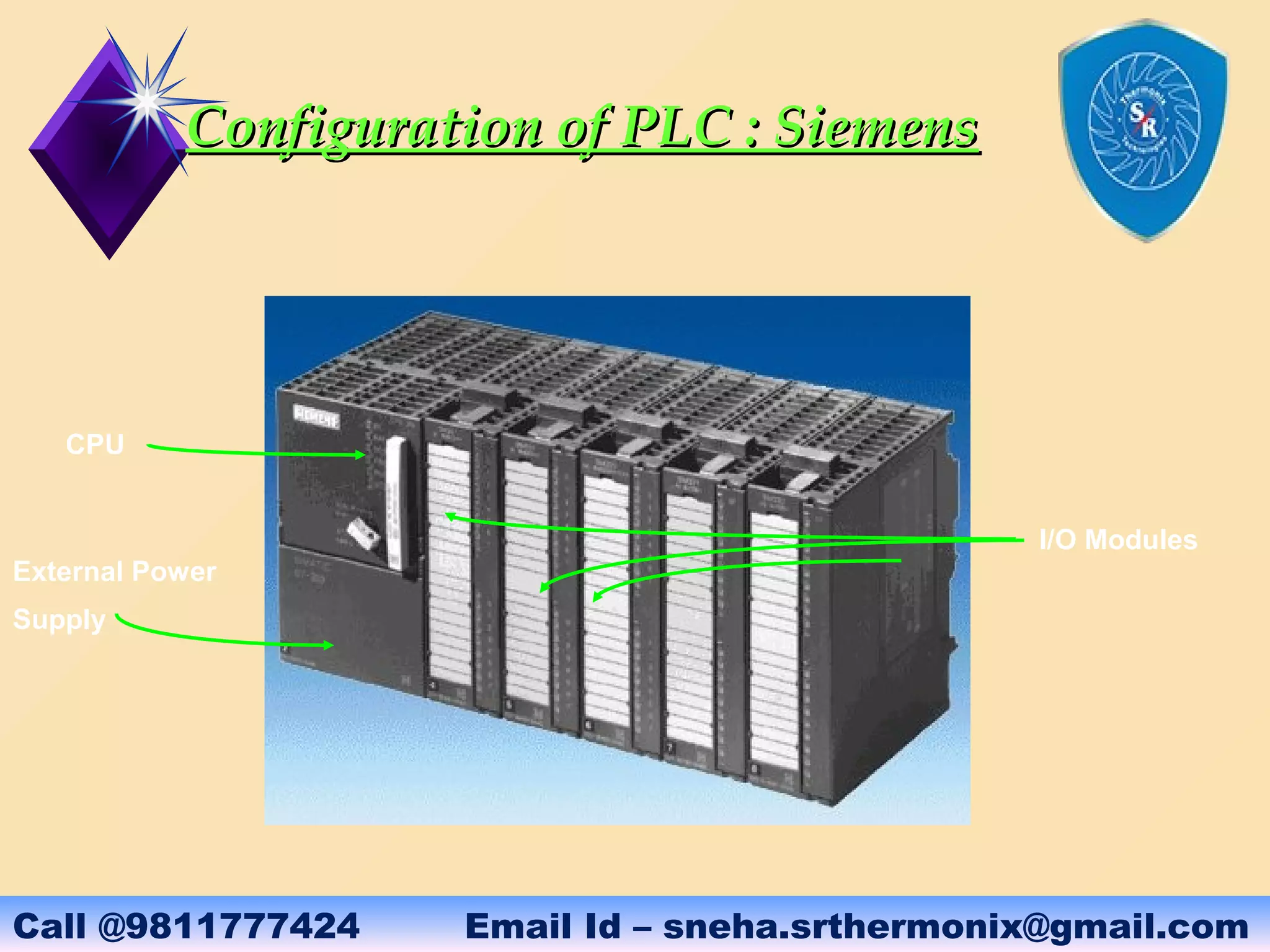 Industrial Training on PLC SCADA HMI for fresher engineers | PPT