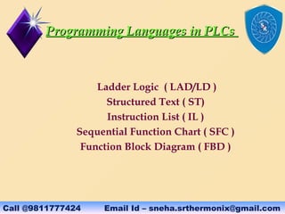 Industrial Training on PLC SCADA HMI for fresher engineers | PPT