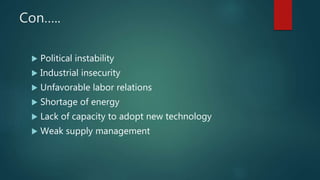 Presentation on industrial policy | PPT