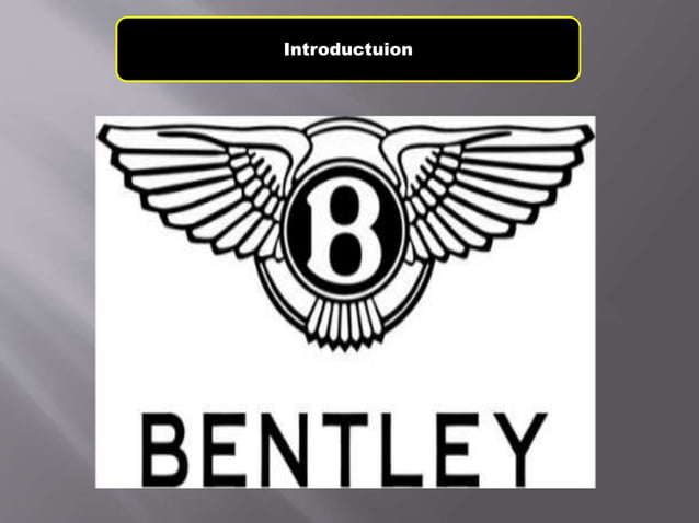 Presentation on Car Bentley | PPTX
