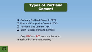 Presentation on industrial tour & field visit at bashundhara cement factory. | PPTX
