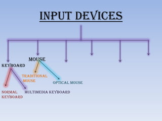 Presentation on input devices... | PPTX