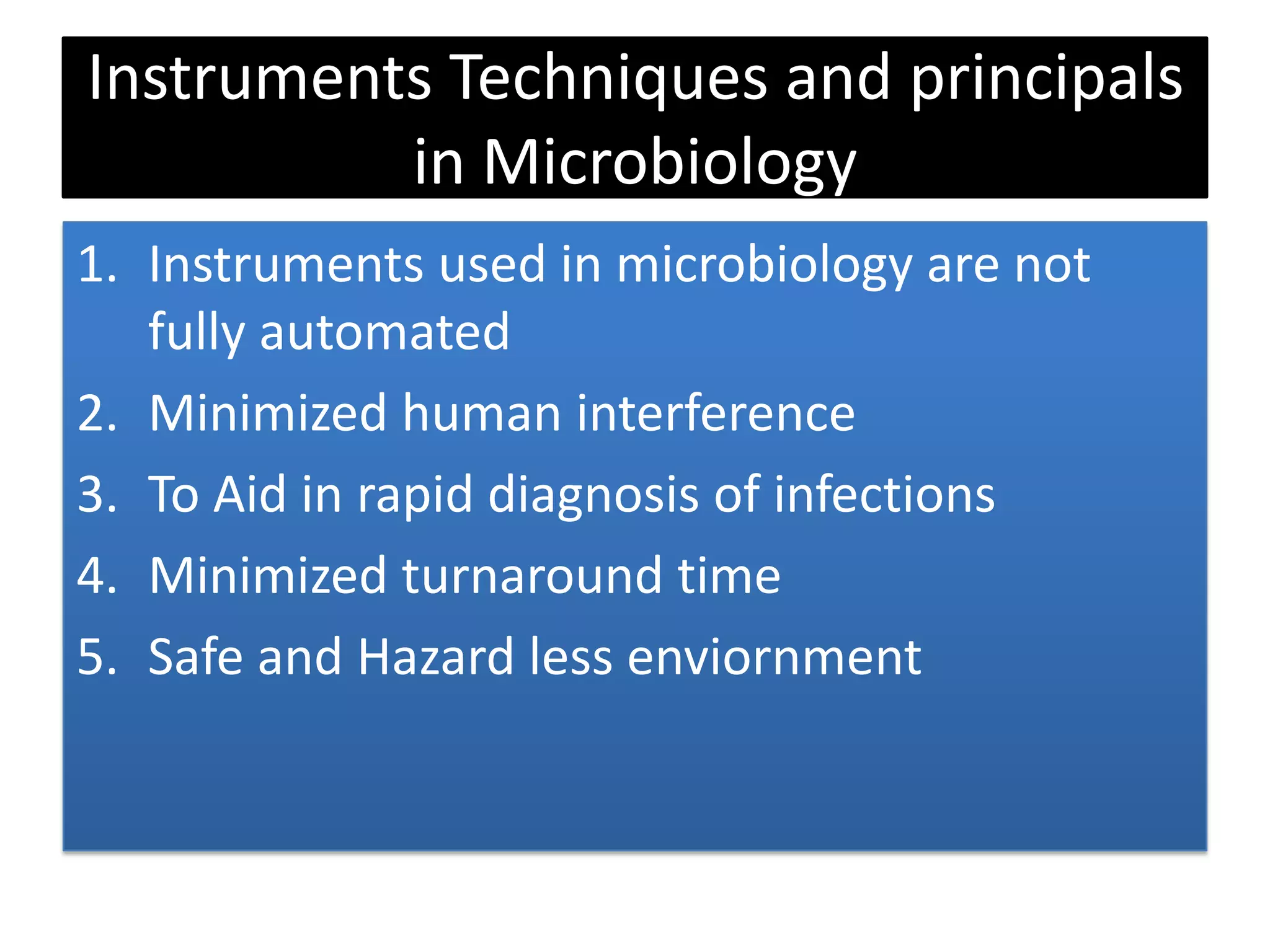 Instruments used in microbiology | PPTX