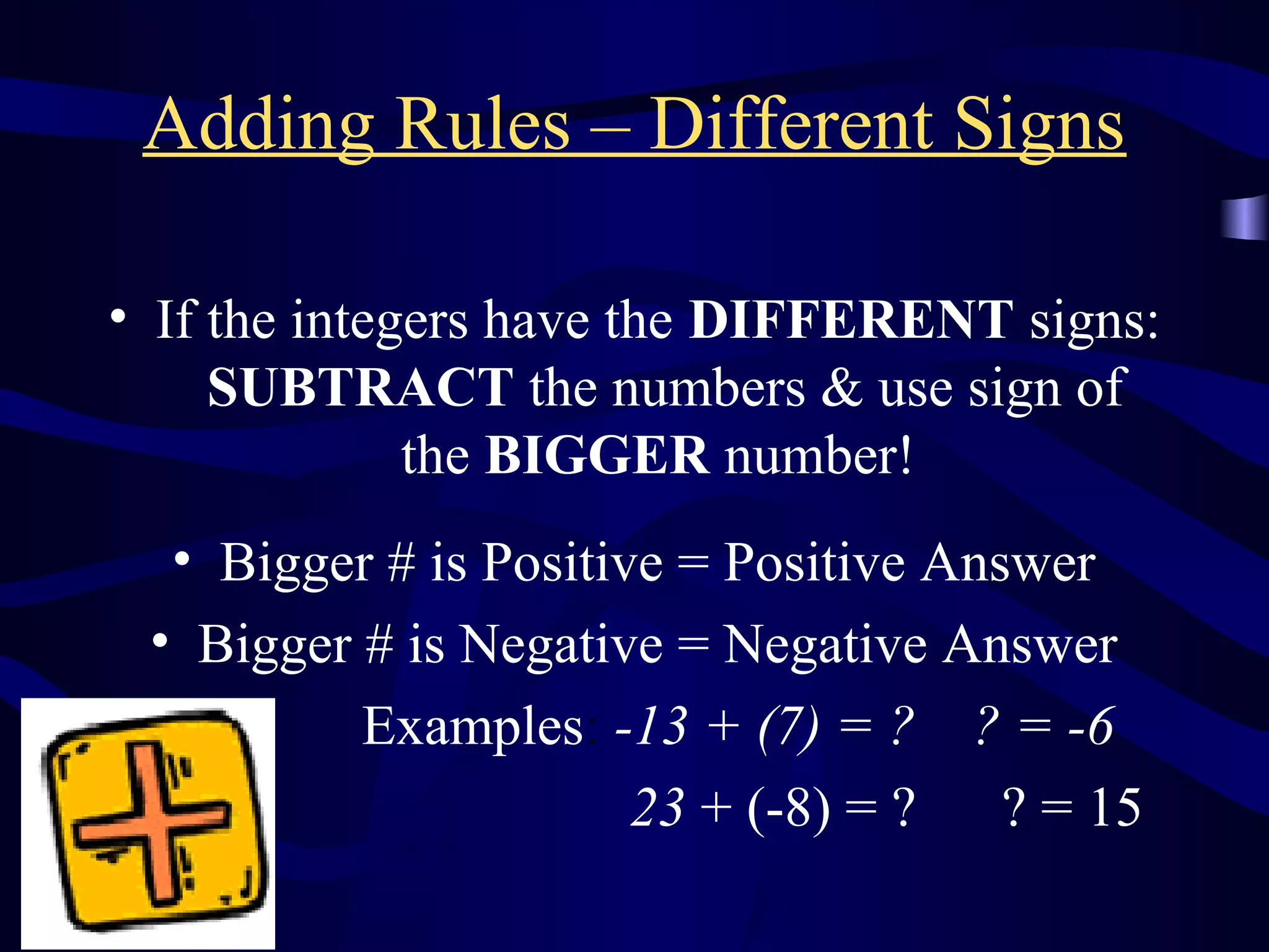 Integers | PPT