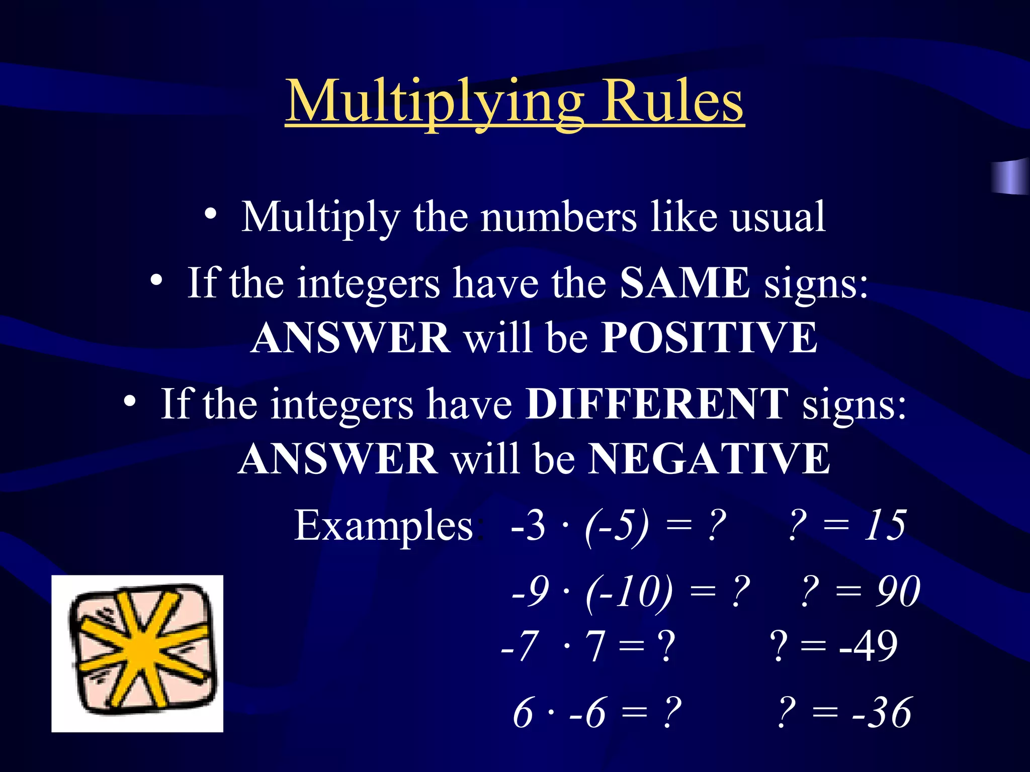 Integers | PPT