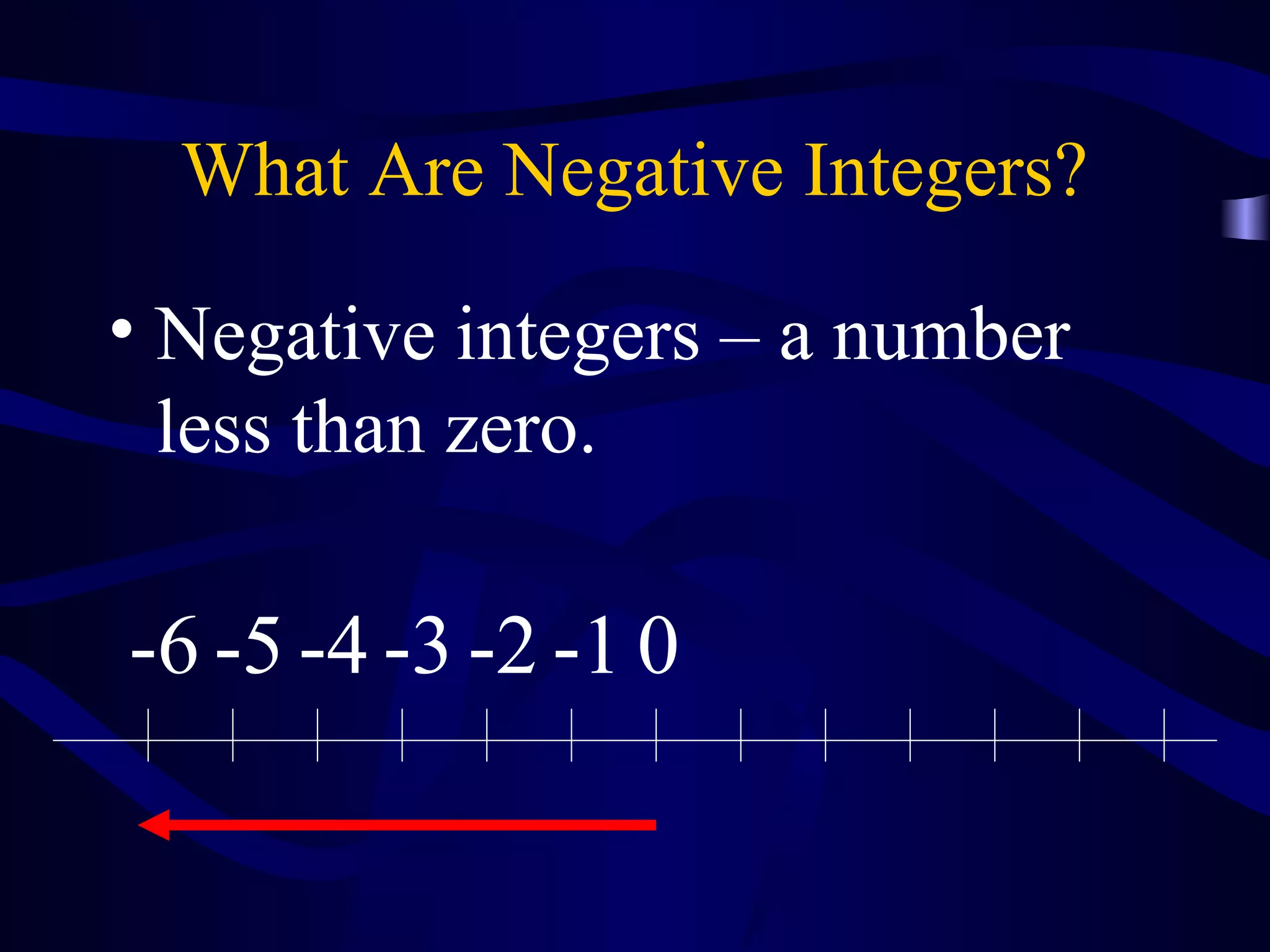 Integers | PPT