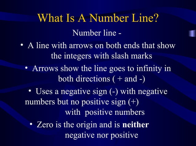 Integers | PPT | Science