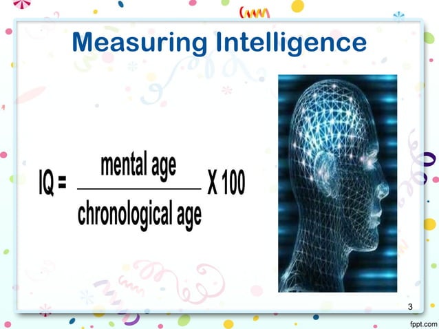 intelligence test | PPT