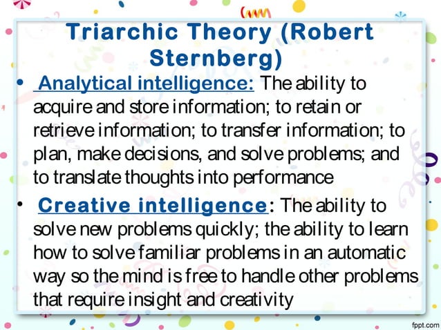 intelligence test | PPT