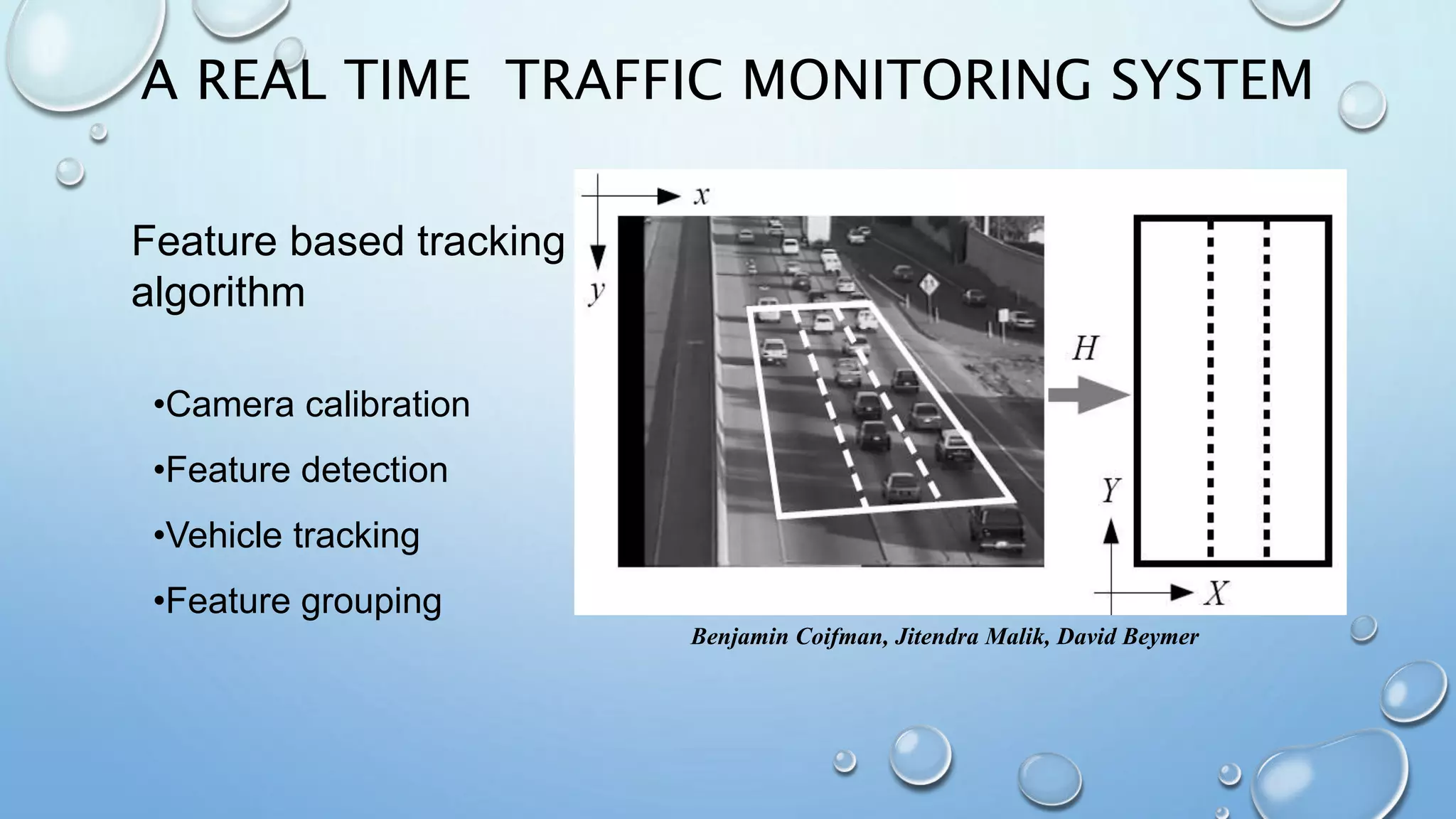 Presentation on intelligent traffic prediction system | PPTX