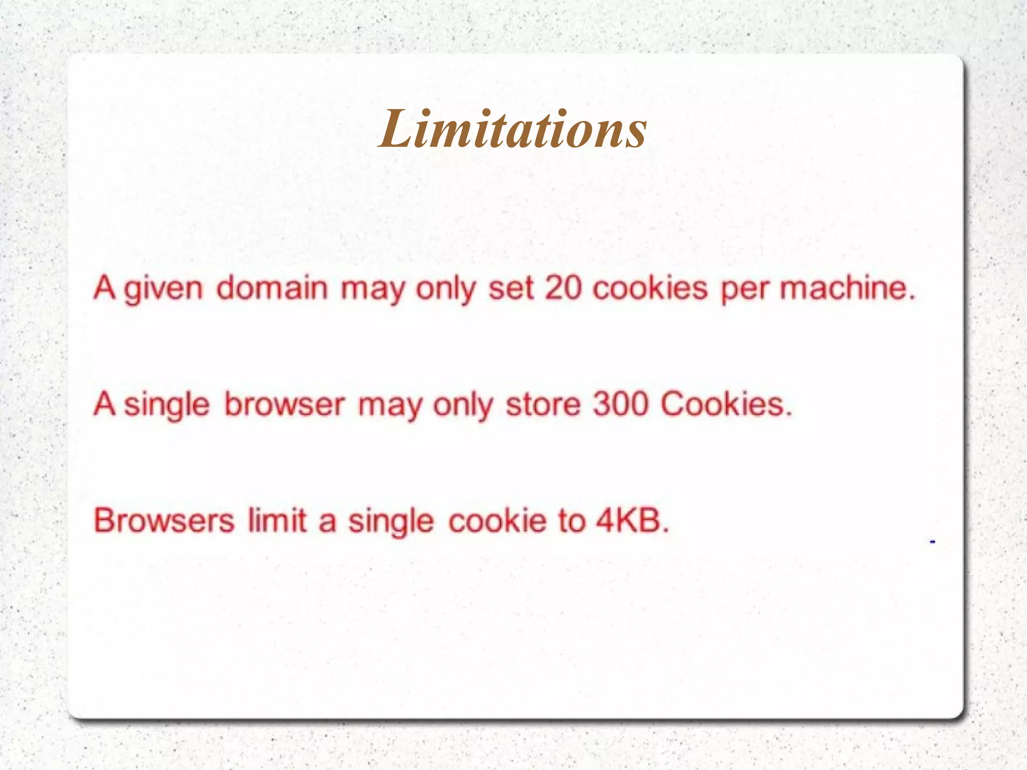 Presentation on Internet Cookies | PPT