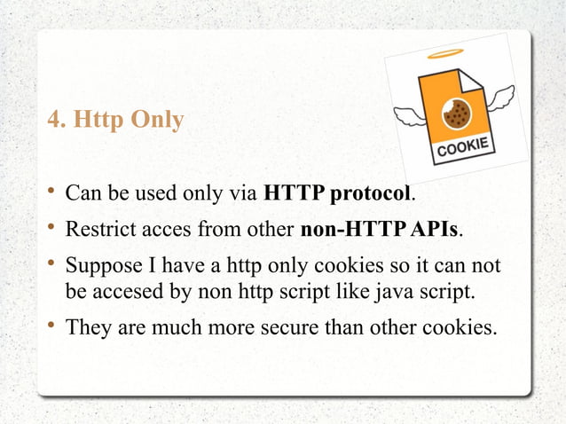 Presentation on Internet Cookies | PPT | Browsers | Computer Software and Applications