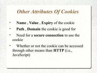 Presentation on Internet Cookies | PPT