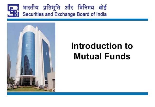 Presentation On Introduction To Mutual Funds Investing Pdf