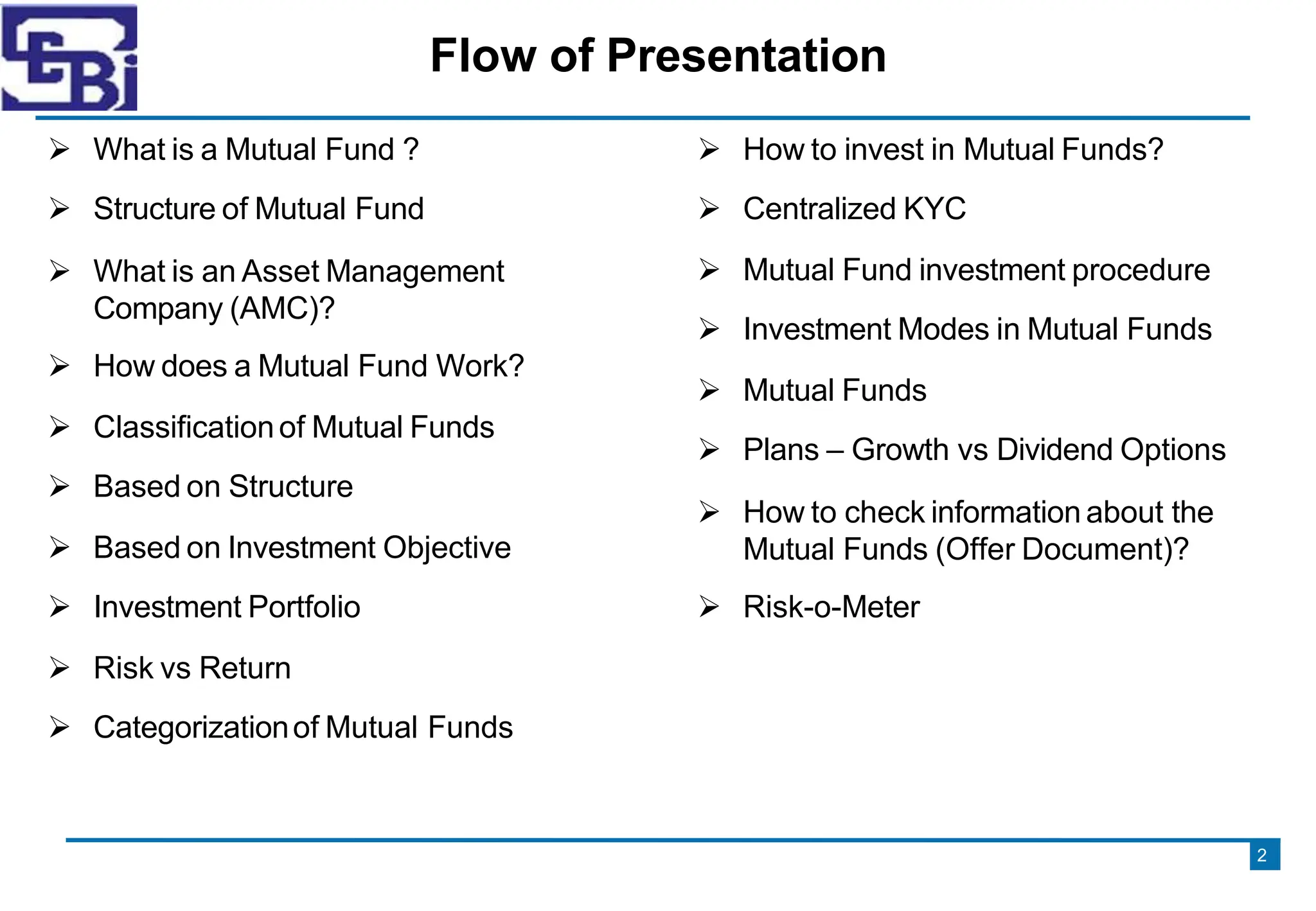 Presentation on Introduction to Mutual Funds Investing.pptx