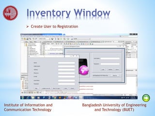 Presentation on inventory management system | PPTX