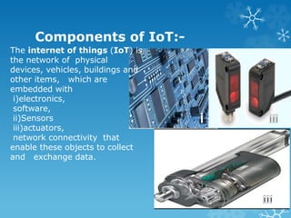 Presentation on IoT by tushar | PPTX