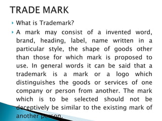 Intellectual Property Rights | PPT