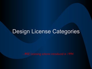 Guidance on IRSE Licensing and Membership | PPT