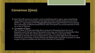 Presentation on islamic jurisprudence | PPTX