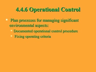 Presentation on ISO 14001 | PPT