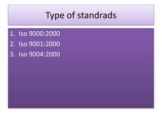 Presentation on iso 9000 | PPTX