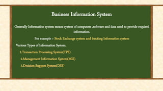 Presentation on Information Technology | PPTX