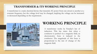 Transformer manufacturing and its assembling | PPTX