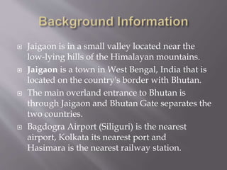 Presentation on jaigoan | PPTX