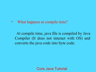 Presentation on java | PPT