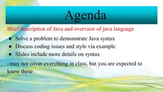 Presentation on java (8) | PPTX