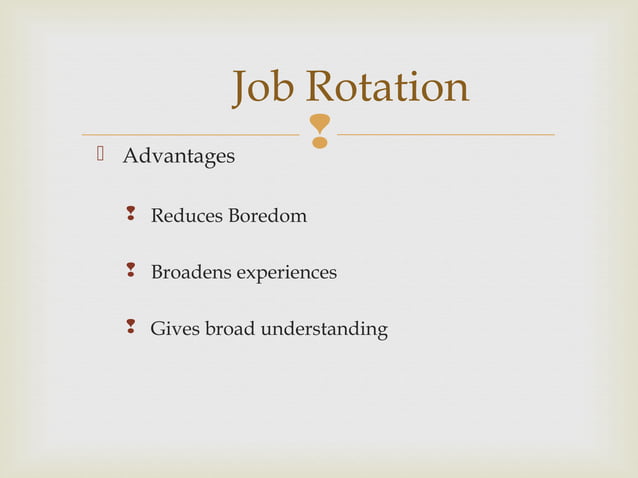 Presentation on job design | PPT | Career Advice | Careers