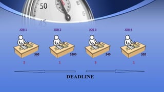 Job Sequencing with Deadlines | PPTX