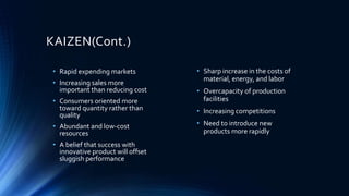 Kaizen | PPTX