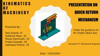Presentation on the KOM mechanism .pptx