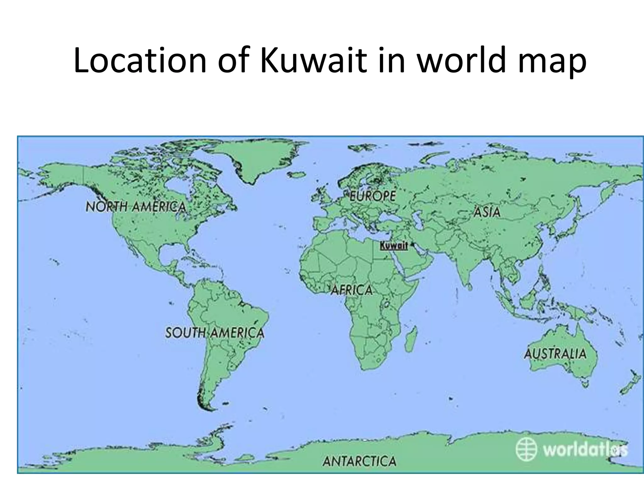 Presentation on kuwait | PPTX