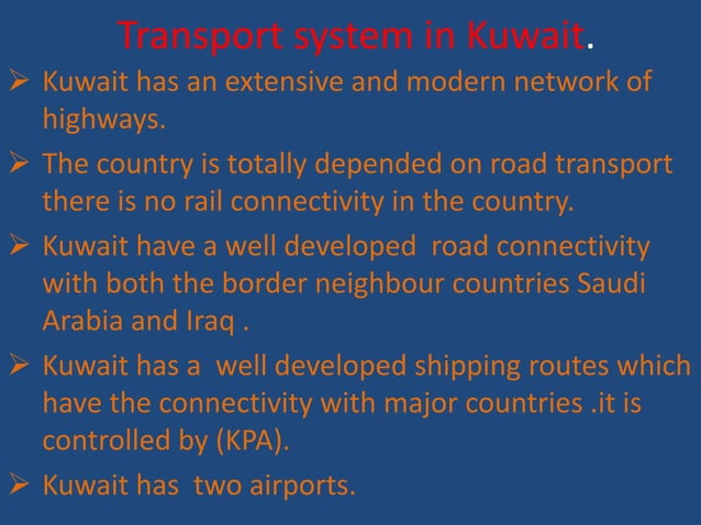 Presentation on kuwait | PPTX