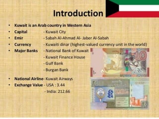 Presentation on kuwait | PPTX