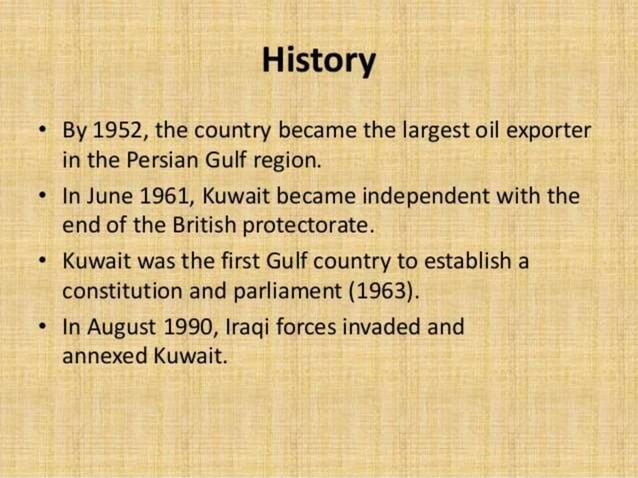 Presentation on kuwait | PPTX