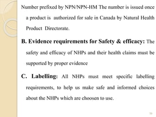 PPT ON NUTRACEUTICAL AND THEIR LABELING | PPTX