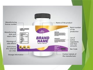 Presentation on Safety Consideration during Labeling design | PPTX