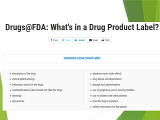 Presentation on Safety Consideration during Labeling design | PPTX