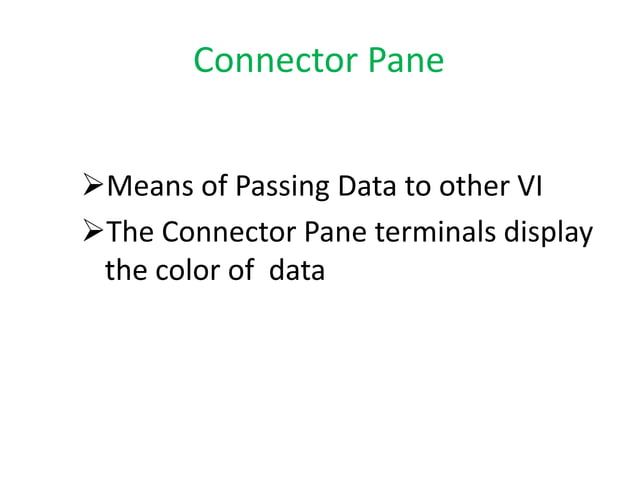 Presentation on LabVIEW Basics | PPTX | Programming Languages | Computing