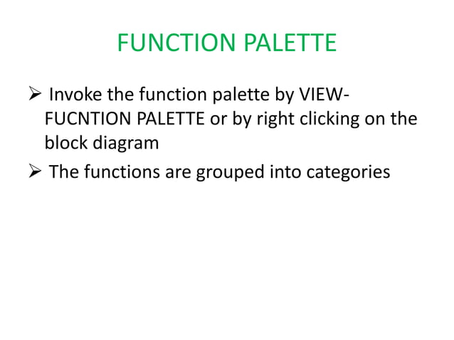 Presentation on LabVIEW Basics | PPTX | Programming Languages | Computing
